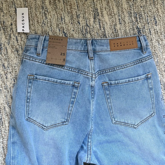 PacSun | Jeans | Pacsun Light Blue 9s Boyfriend Cargo Jeans | Poshmark